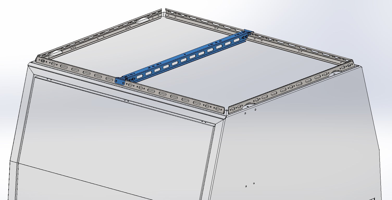 Low profile roof cross rails | Trig Point Australia